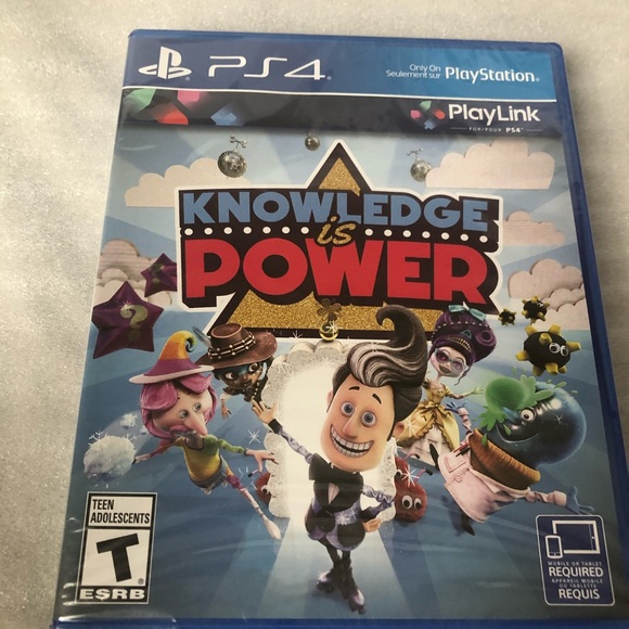 Other | Free With Purchase Brand New Unopened Knowledge Is Power Ps4 ...